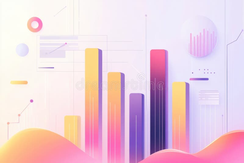 Visual Representation of E-commerce Sales Growth with Bar Charts and ...