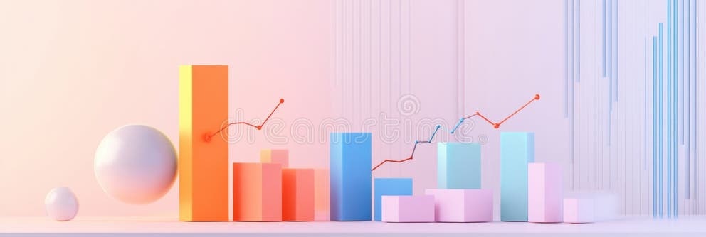 Visual Representation of E-commerce Sales Growth Featuring Bar Charts ...