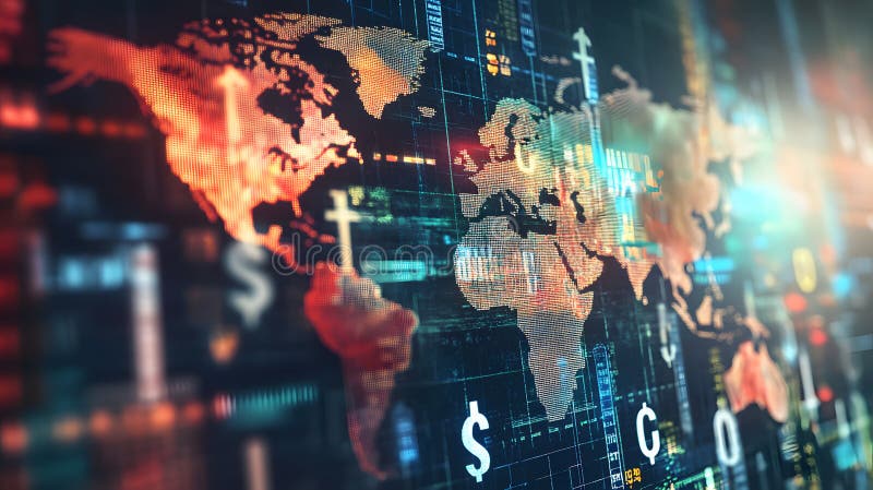 Visual Representation Economic Policy Influencing Stock Illustration ...