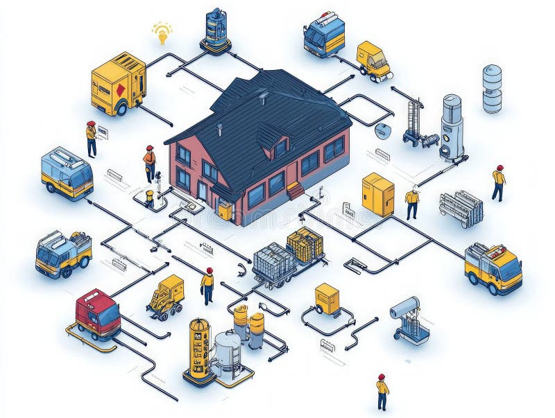 A Visual Representation Emphasizing Life Safety Measures and Emergency ...