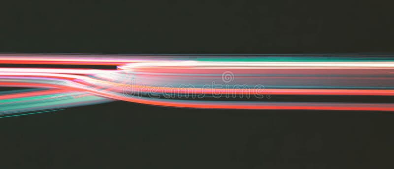 Visual Representation of Fiber Optic Technology Illustrating Speed and ...