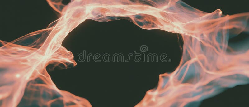 Visual Representation of Fire Conveying Energy and Movement Against a ...