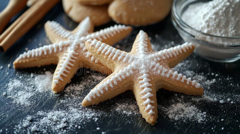 Visual Representation of Food with a Unique Starfish Grain Pattern ...