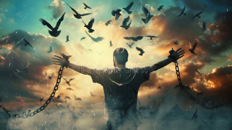 A Visual Representation of Freedom in Nature, Symbolizing Limitless ...