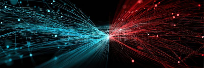 Global Network Cables Create Tension Map of Technology Division with ...