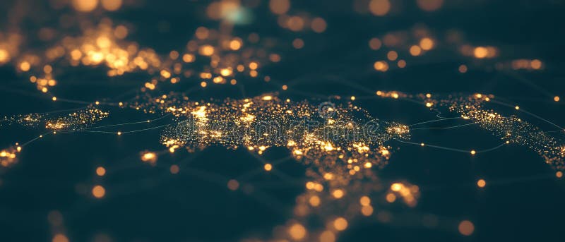 Visual Representation of Global Internet Traffic and Data Exchange ...