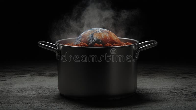 A Visual Representation of Global Warming, Where Planet Earth is ...