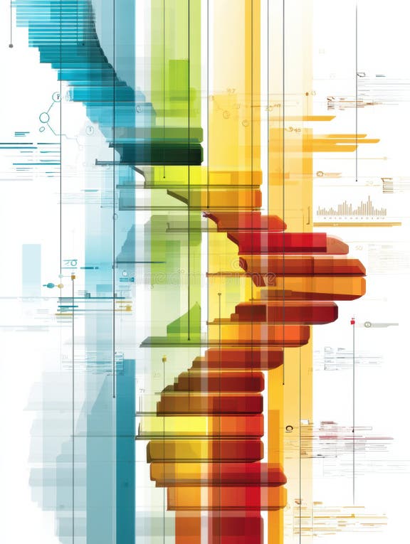 Visual Representation of Growth Trends Using a Timeline Graphic ...