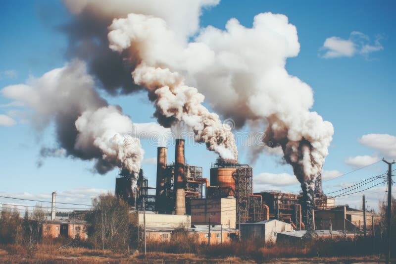 Visual Representation of the Harmful Effects of Pollution on the ...