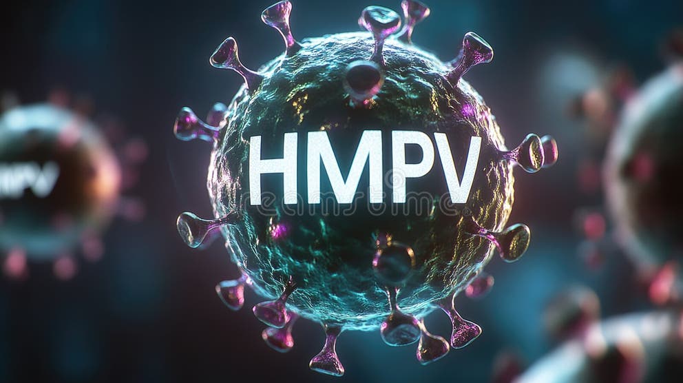 Visual Representation of Human Metapneumovirus Hmpv Infection Structure ...