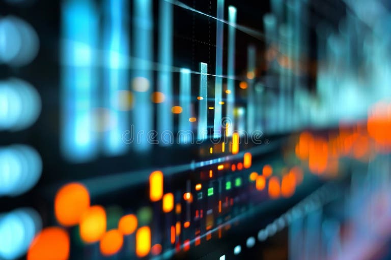 The Visual Representation Illustrates Various Statistical Trends with ...