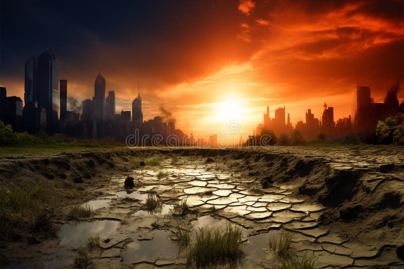 Visual Representation Illustrating the Effects of Global Warming Stock ... Visual Representation Illustrating the Effects of Global Warming Stock ...