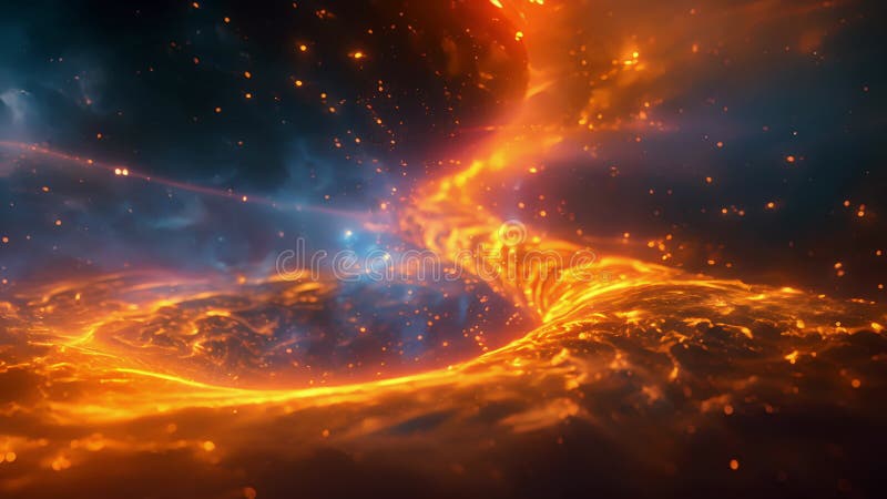 The Visual Representation of an Invisible Tornado Illustrating the ...