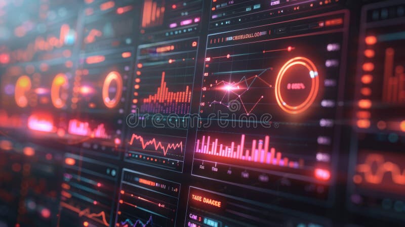 Visual Representation of Key Metrics, Trends, and Predictive Analytics ...