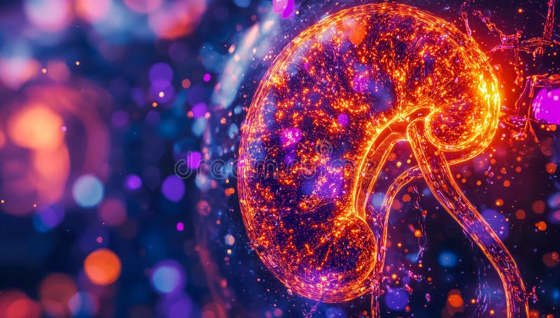 Visual Representation of Kidney Anatomy Showcasing Detailed Structures ...