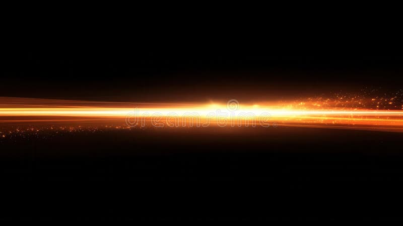 Visual Representation of Light Breaking through Darkness with Vibrant ...