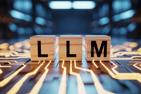 Llm Large Language Model Artificial Intelligence Concept Ai Deep ...