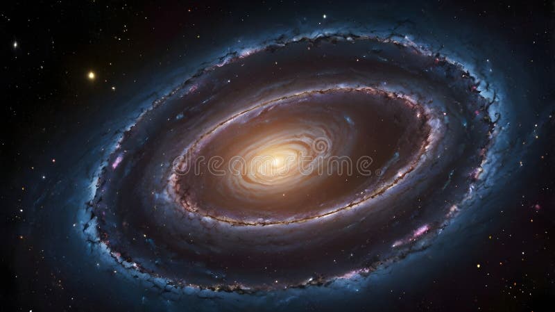 A Visual Representation of the Multiverse Theory Stock Illustration ...