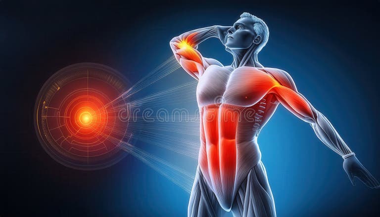 Visual Representation of Muscle Theory Illustrating the Application of ...