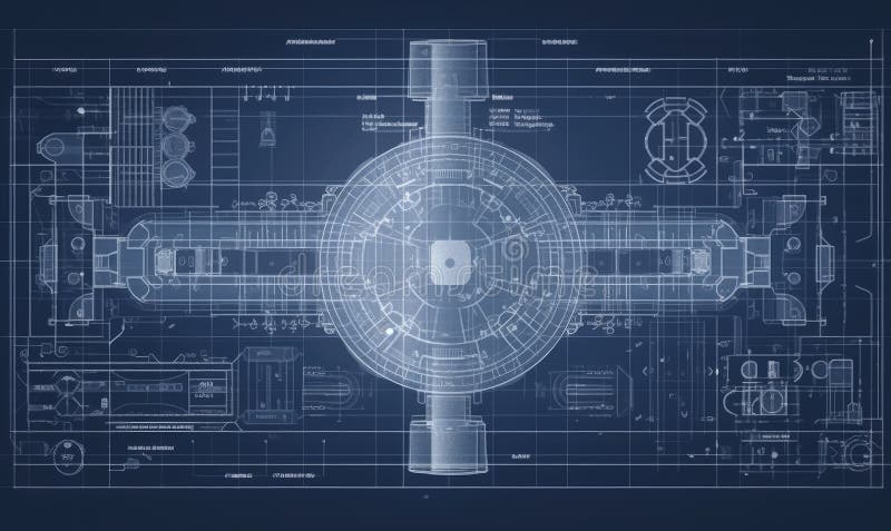 Visual Representation of a Nuclear Power Plant S Intricate Details in ...
