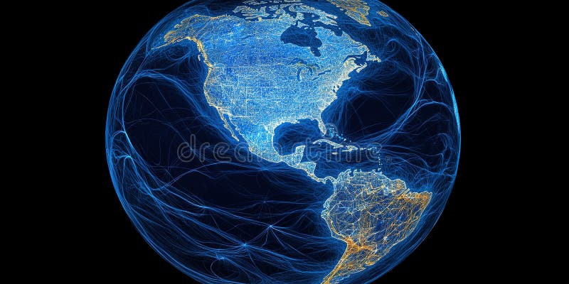 Visual Representation of Ocean Currents and Circulation Patterns Across ...