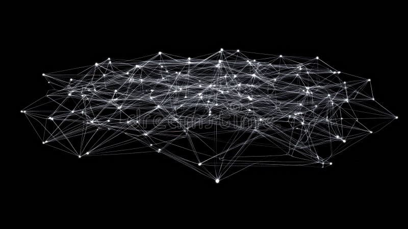 Visual Representation of an Open Network Symbol Featuring Intricate ...