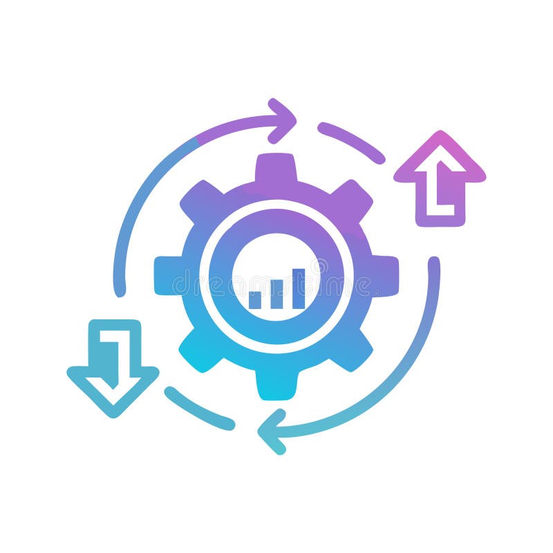 Visual Representation of Operational Efficiency Stock Vector ...