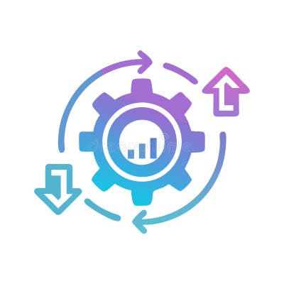 Visual Representation of Operational Efficiency Stock Vector ...