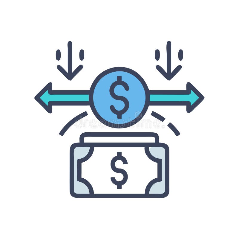 Visual Representation of Overhead Costs Stock Vector - Illustration of ...