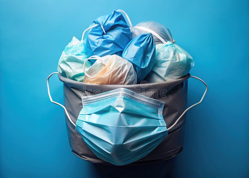 A Visual Representation of Pandemic Waste Discarded Coronavirus PPE in ...