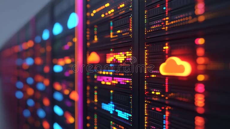 A Visual Representation of the Process of Moving a Server between Data ...