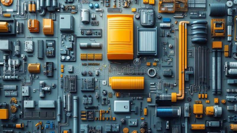 Product Lifecycle from Design To Recycling Illustrated with Industrial ...