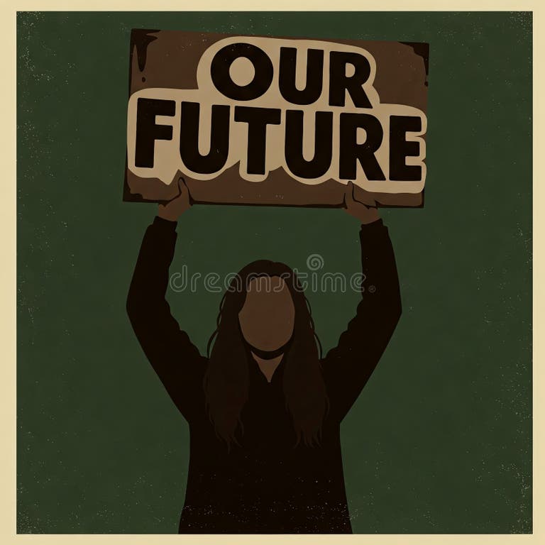 Visual Representation of Protest Stock Illustration - Illustration of ...