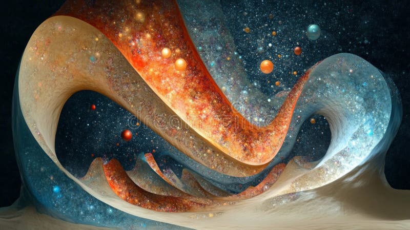 Visual Representation of Quantum Mechanics Illustrating Superposition ...