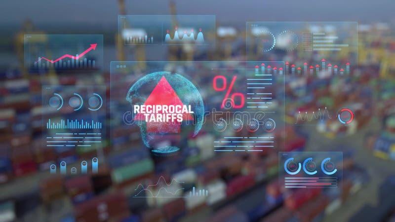 Global Trade Map Highlighting Connections between USA Stock Video ...