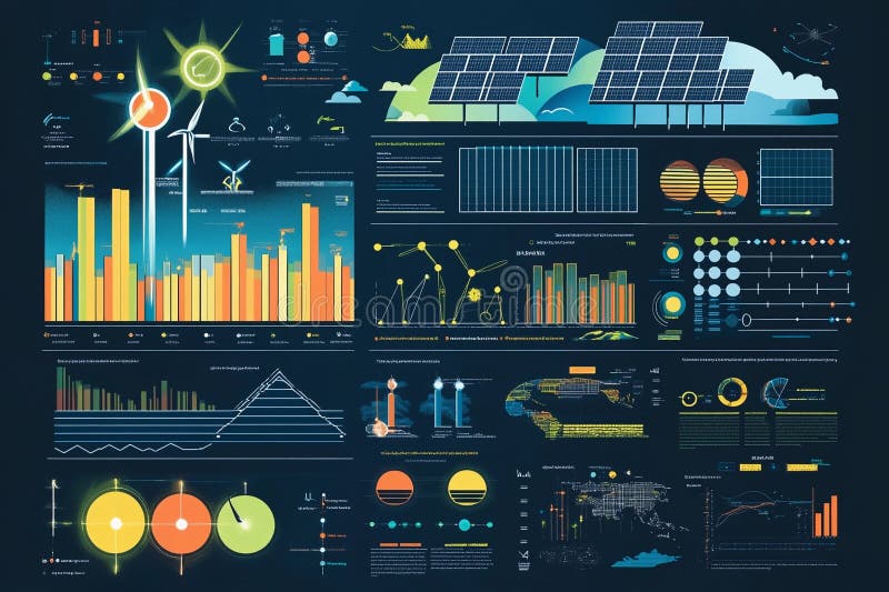 Visual Representation of Renewable Energy Statistics and Trends in ...