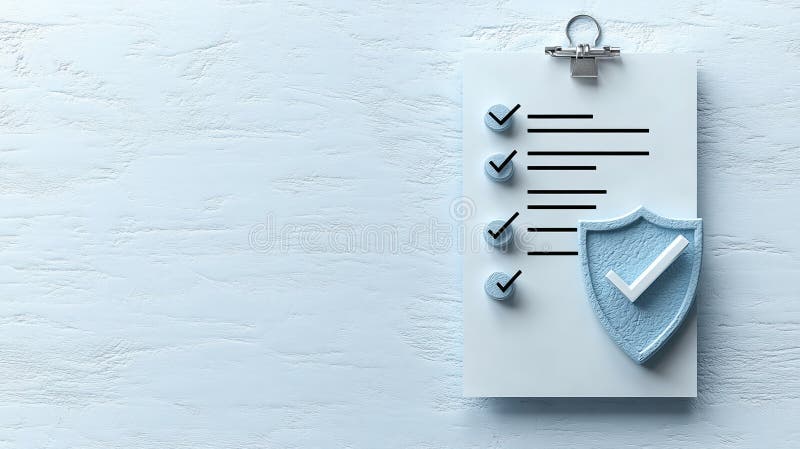 A Visual Representation of a Secure Checklist for Business Success. a ...