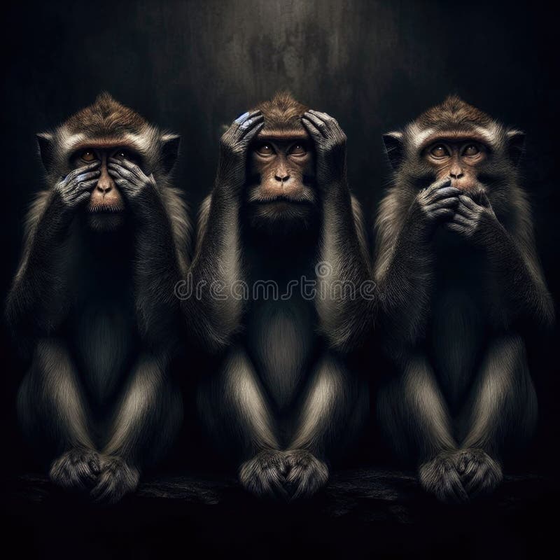 Visualisation of the Expression "See No Evil, Hear No Evil, Speak No ...