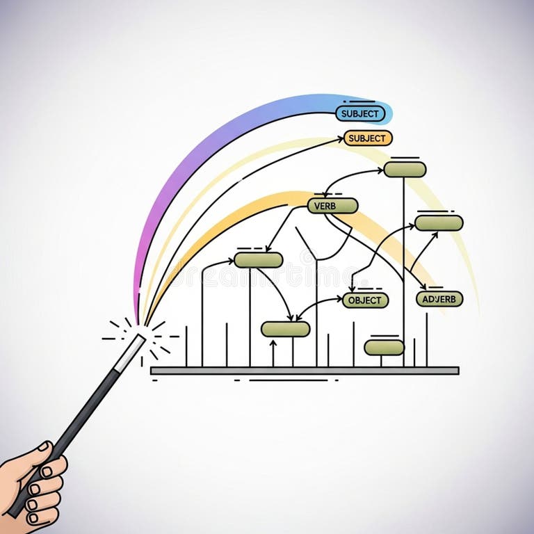 Grammatical Structure Stock Illustrations – 24 Grammatical Structure ...