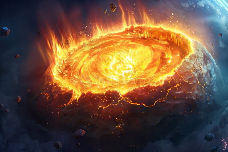 This Visual Representation Showcases the Intense Heat and Fluid ...