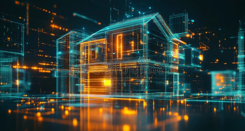 A Visual Representation of a Smart Home Integrating Cloud Technology ...