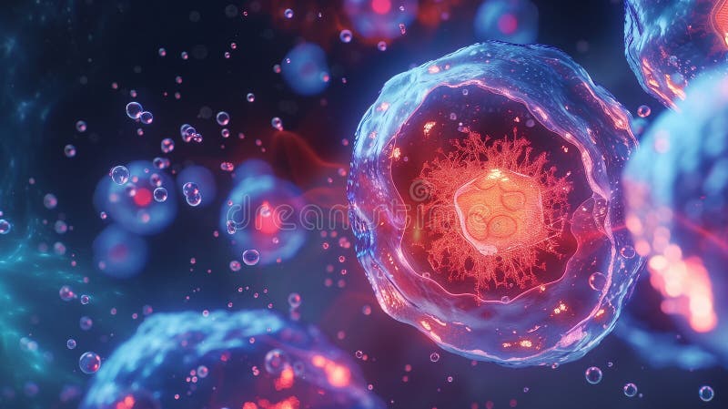 Visual Representation of Stem Cells Illustrating Their Role in ...
