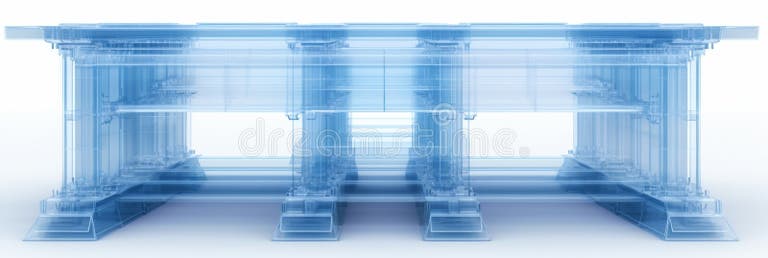 Visual Representation of Stress Distribution in a Bridge Structure ...