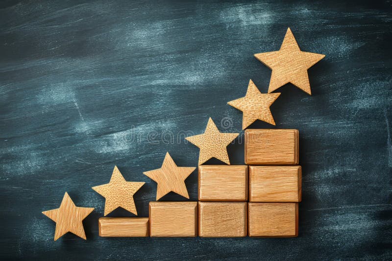Visual Representation of Striving for a Five-star Objective. Enhance ...