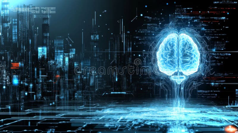 Visual Representation of Thoughts and Emotions Flowing in a Futuristic ...