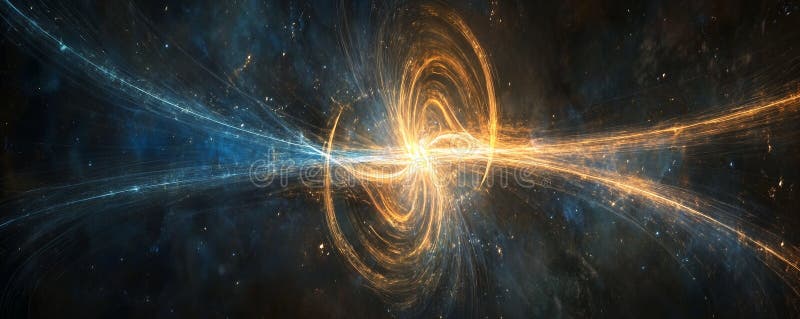 Visual Representation of Two Infinite Paths Converging in the Silent ...