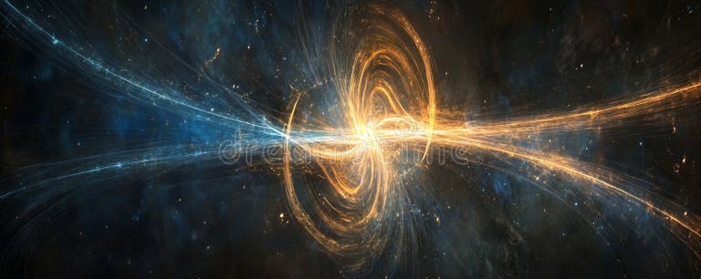 Visual Representation of Two Infinite Paths Converging in the Silent ...