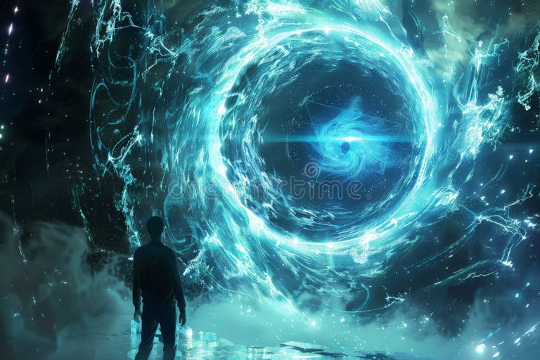 Visual Representation of Universe Expanding Demonstrating Cosmic ...