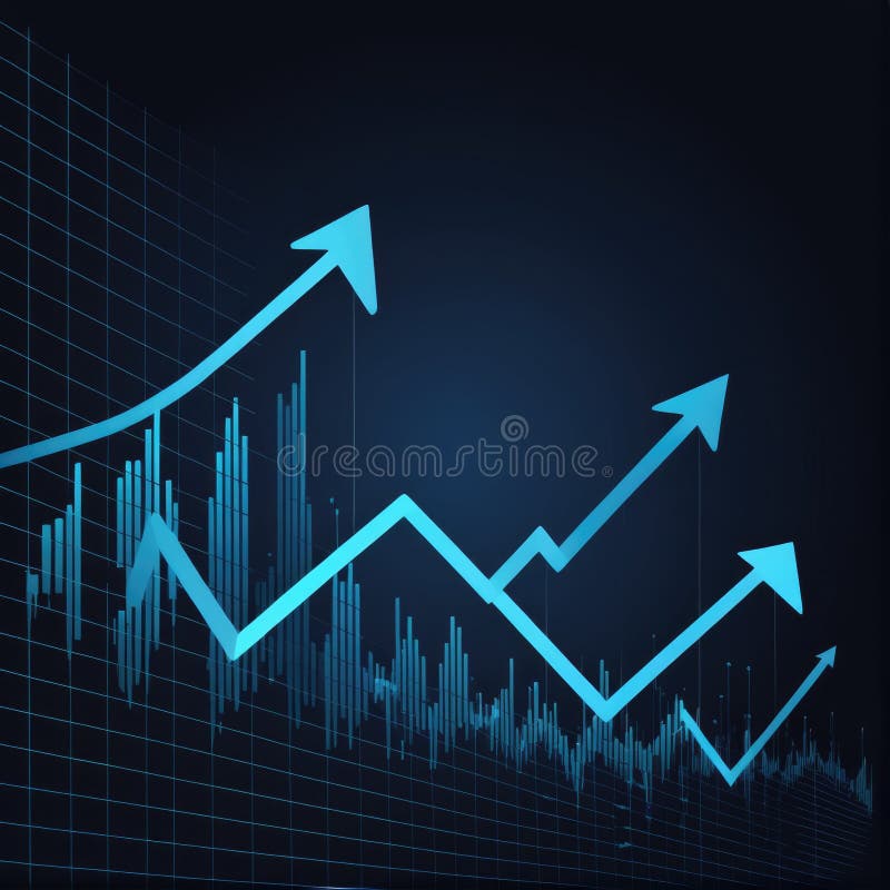 Visual Representation of Upward Trends in Data Analytics Showcasing ...