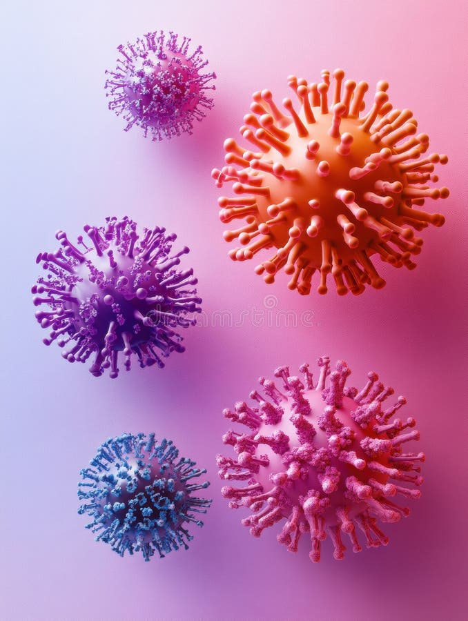 Virus Forms Showcasing Progression from Simple To Complex Structures in ...
